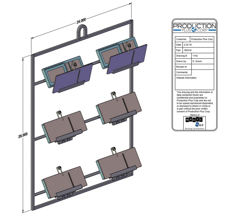 Plating Racks for Any Application | Production Plus Corp