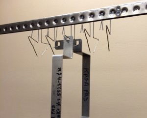 Powder Coating Hanging Rack and Drying Rack | Home of Magic Rack Since 1979